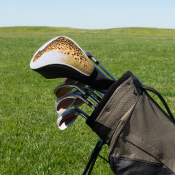 Cheetah wild animal Big Cat photo Golf Head Cover | Zazzle