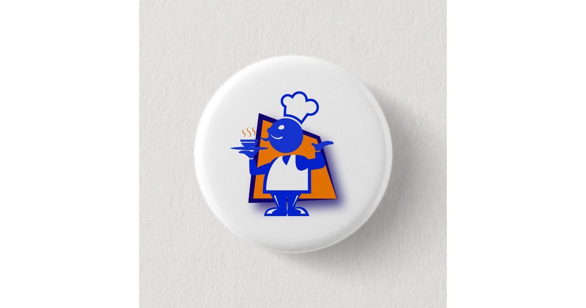Chef Button | Zazzle