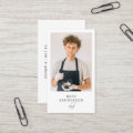 Chef Caterer Business Card | Zazzle
