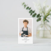 Chef Caterer Business Card | Zazzle