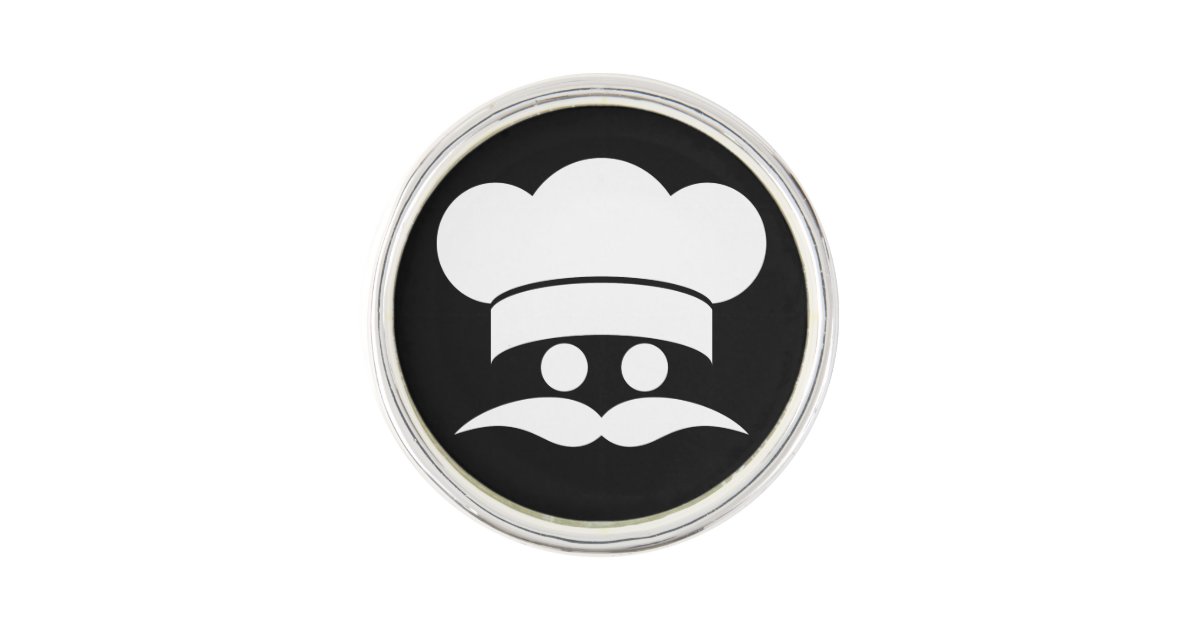 Chef custom color lapel pin | Zazzle Chef custom color lapel pin | Zazzle