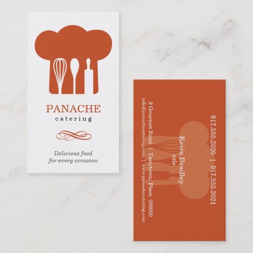 Chef Hat Business Card | Zazzle