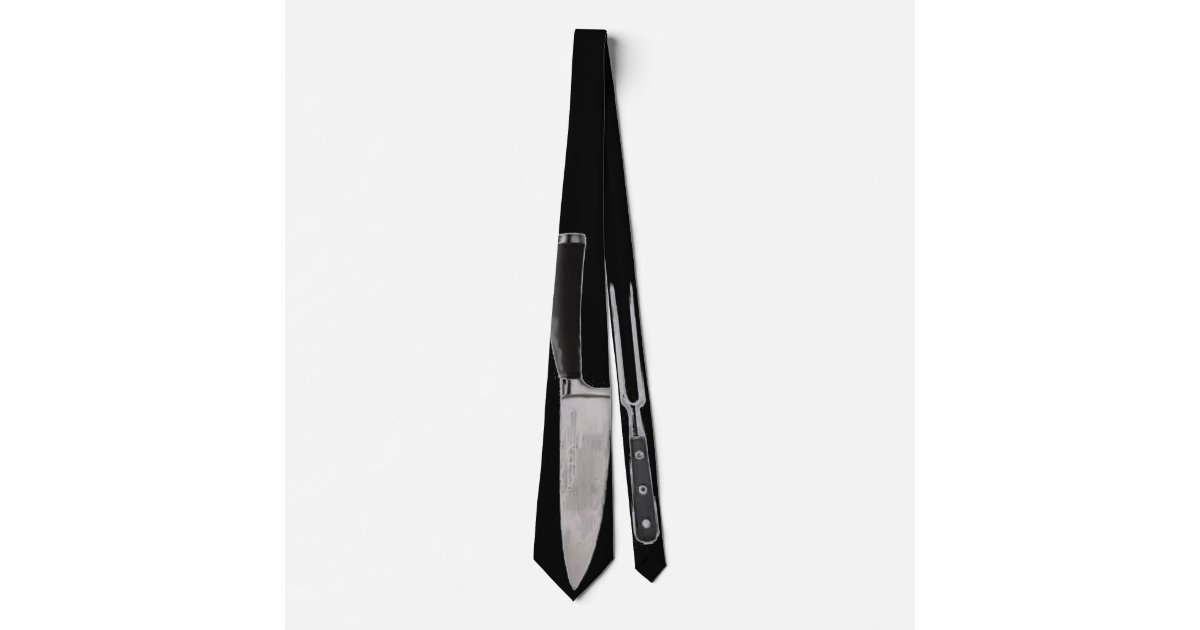 Chef Knife Neck Tie | Zazzle
