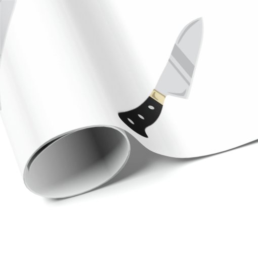 Chef Knife Wrapping Paper | Zazzle