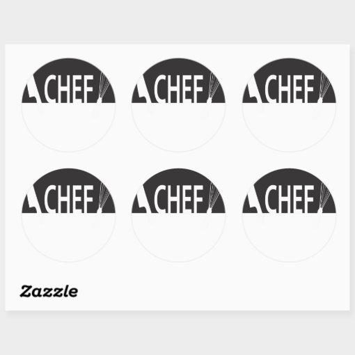 Chef name tag for cooking event | Zazzle