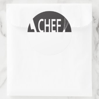 Chef name tag for cooking event | Zazzle