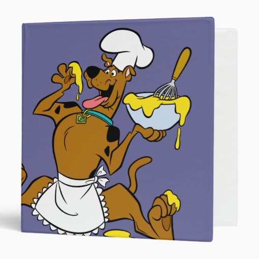 Chef Scooby-Doo Thanksgiving 3 Ring Binder | Zazzle