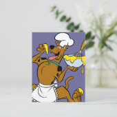 Chef Scooby-Doo Thanksgiving Holiday Postcard | Zazzle
