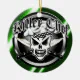 Chef Skull and Crossed Chef Knives 2 Ceramic Ornament | Zazzle