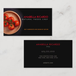 Chef Slogans Business Cards | Zazzle
