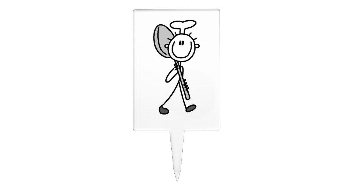 Chef With Spoon Cake Topper | Zazzle
