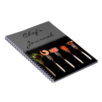 Chef's Journal Notebook | Zazzle