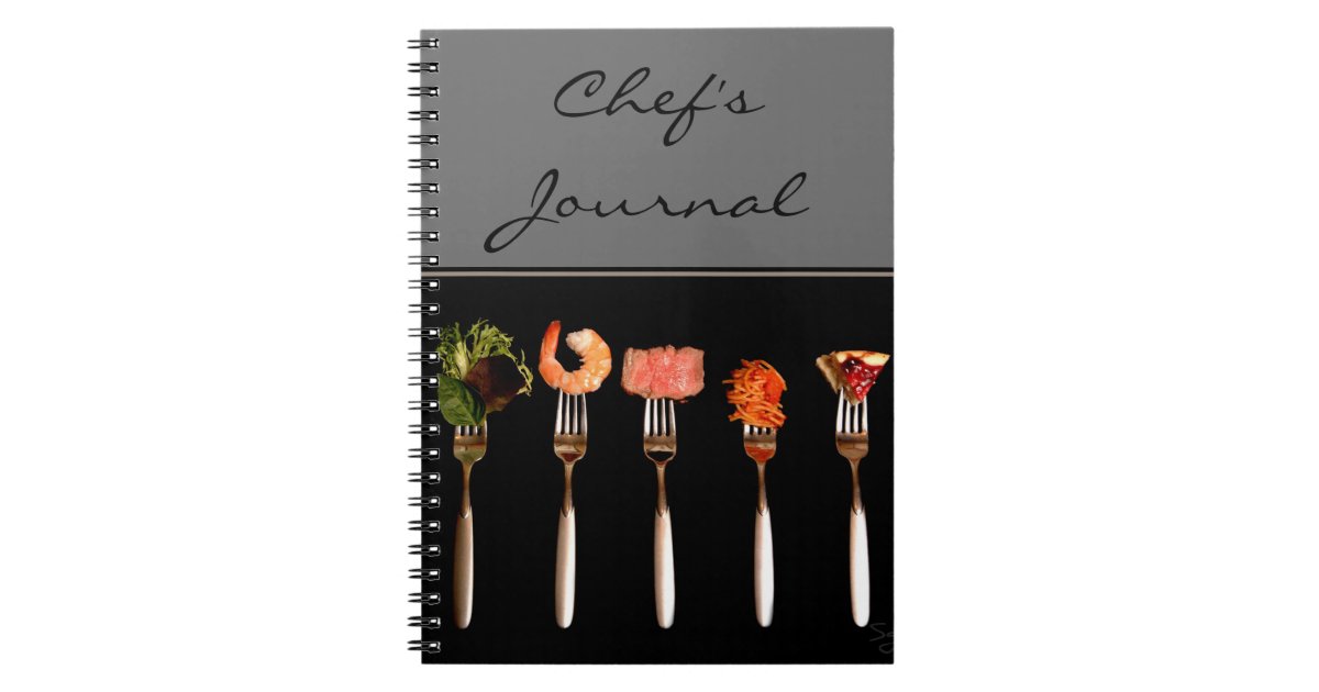 Chef's Journal Notebook | Zazzle