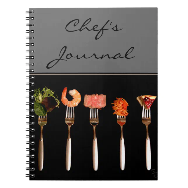 Chef's Journal Notebook | Zazzle