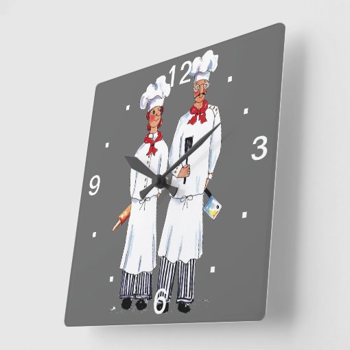 Chefs Wall Clock | Zazzle