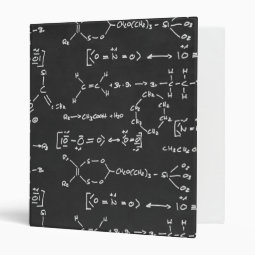 Chemical formula writing binder | Zazzle