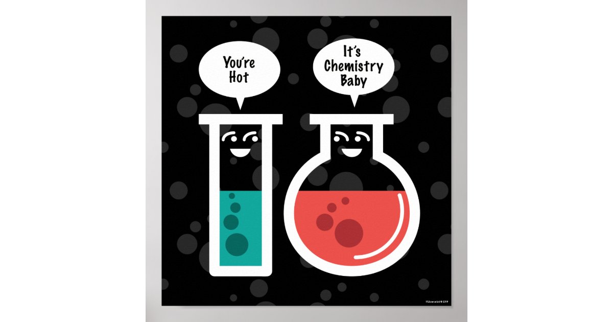 Chemical Reaction Poster | Zazzle