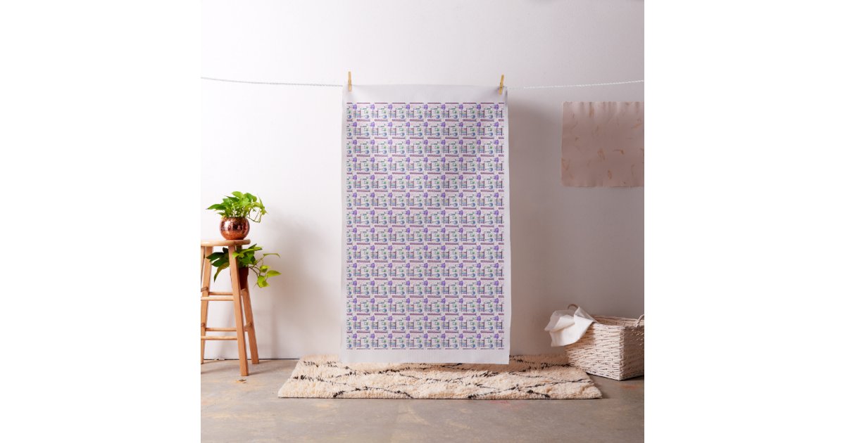 Chemistry Lab Fabric | Zazzle