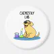 Chemistry Lab Funny Labrador Dog Pun Magnet | Zazzle