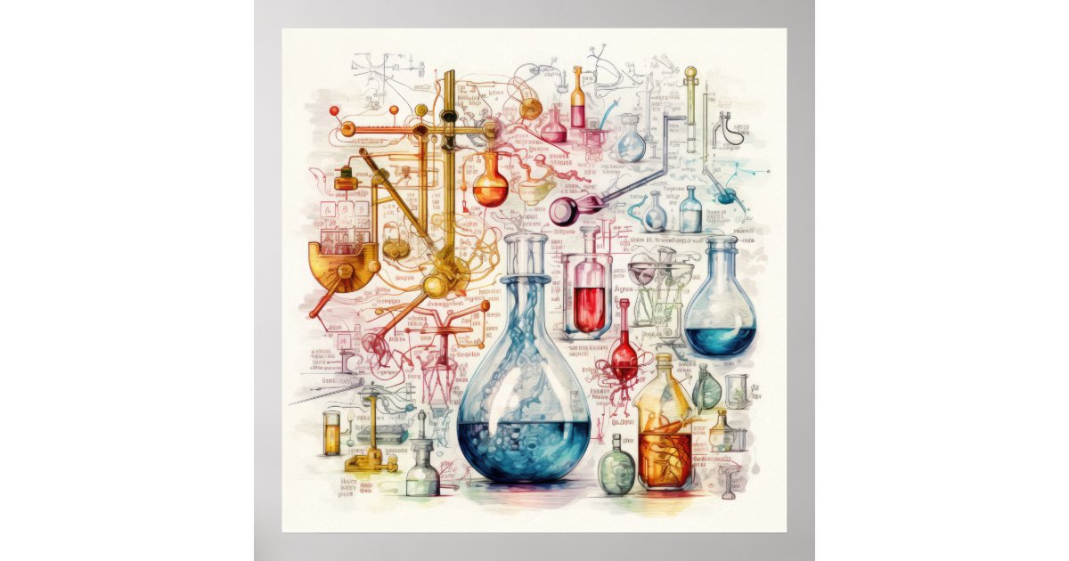 Chemistry Paper Poster | Zazzle
