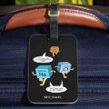 Chemistry Periodic Table Science Teacher Luggage Tag | Zazzle