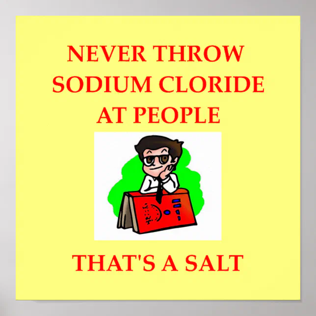 chemistry poster | Zazzle