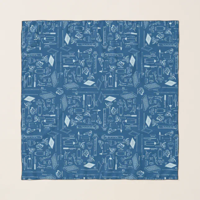 Chemistry School Science Lab Scarf | Zazzle