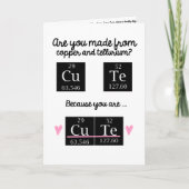 Chemistry Valentines Day Card | Zazzle