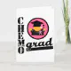 Chemo Grad Breast Cancer Ribbon Card | Zazzle
