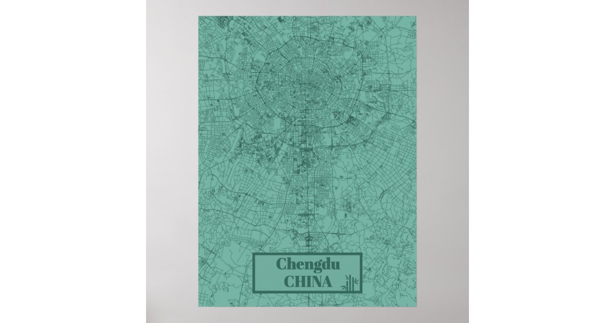 Chengdu Poster | Zazzle