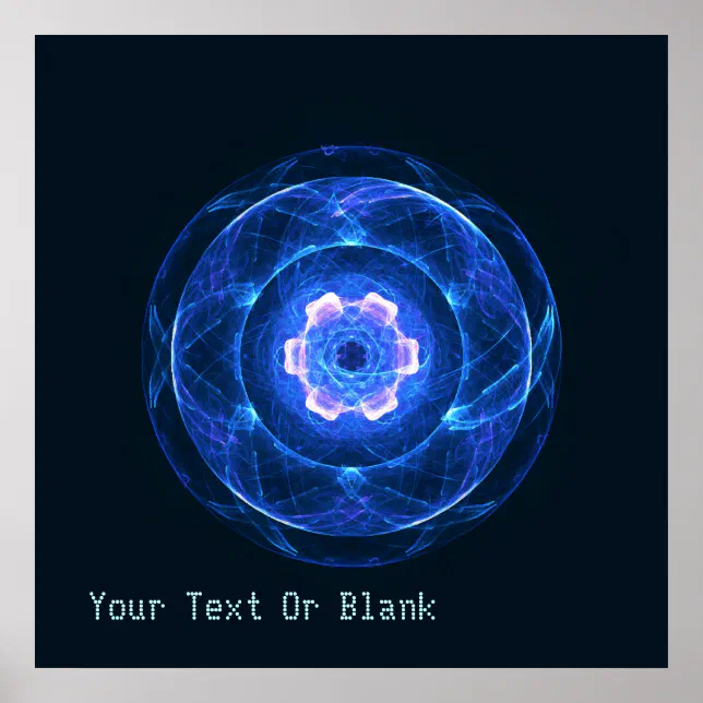 Cherenkov Radiation Poster | Zazzle