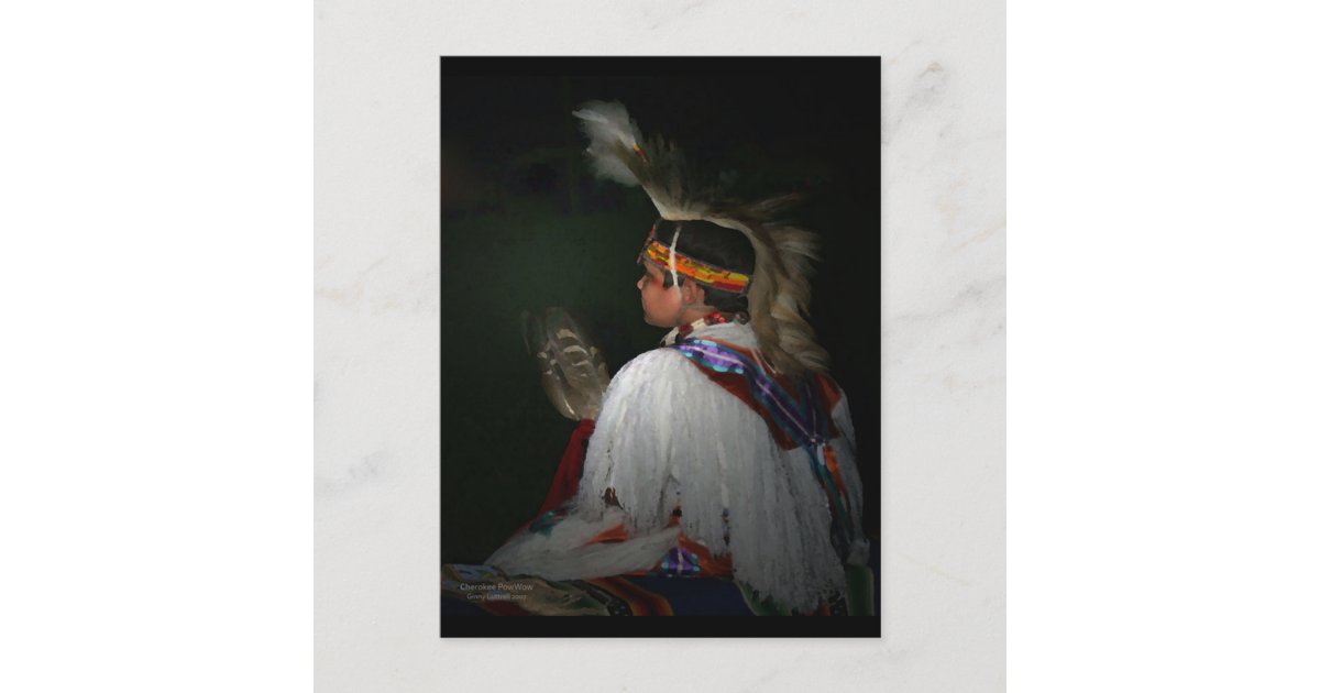 Cherokee Boy Postcard | Zazzle