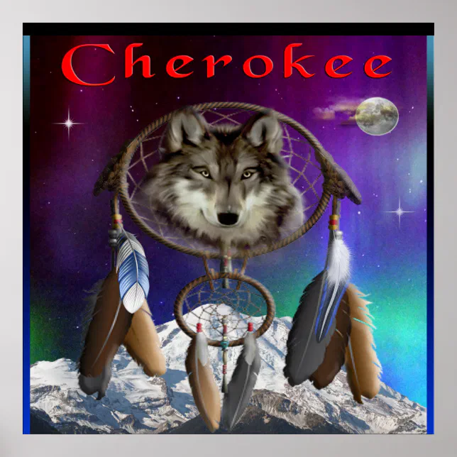 Cherokee Indian poster | Zazzle