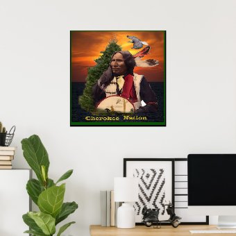 Cherokee Indian posters | Zazzle