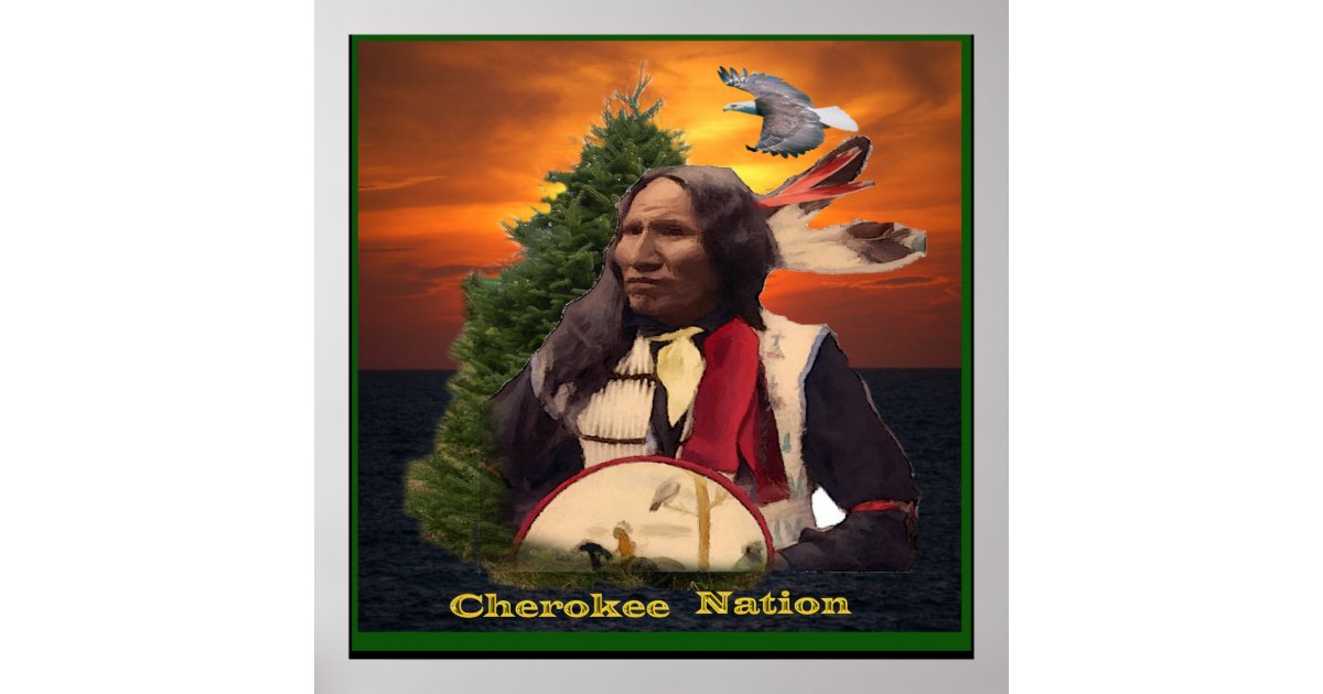 Cherokee Indian posters | Zazzle