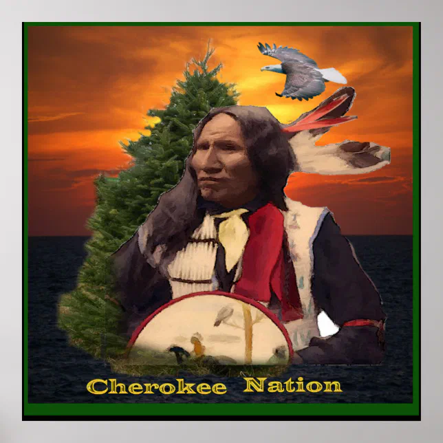 Cherokee Indian posters | Zazzle