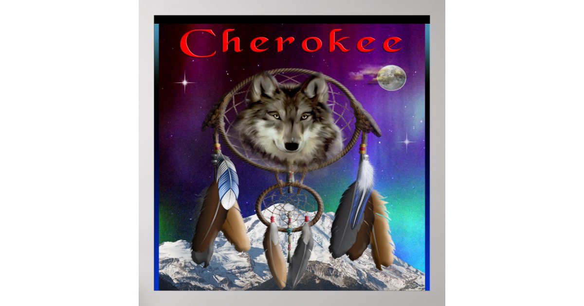 Cherokee nation poster | Zazzle