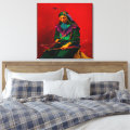 Cherokee Native American Pop Art Canvas Print | Zazzle