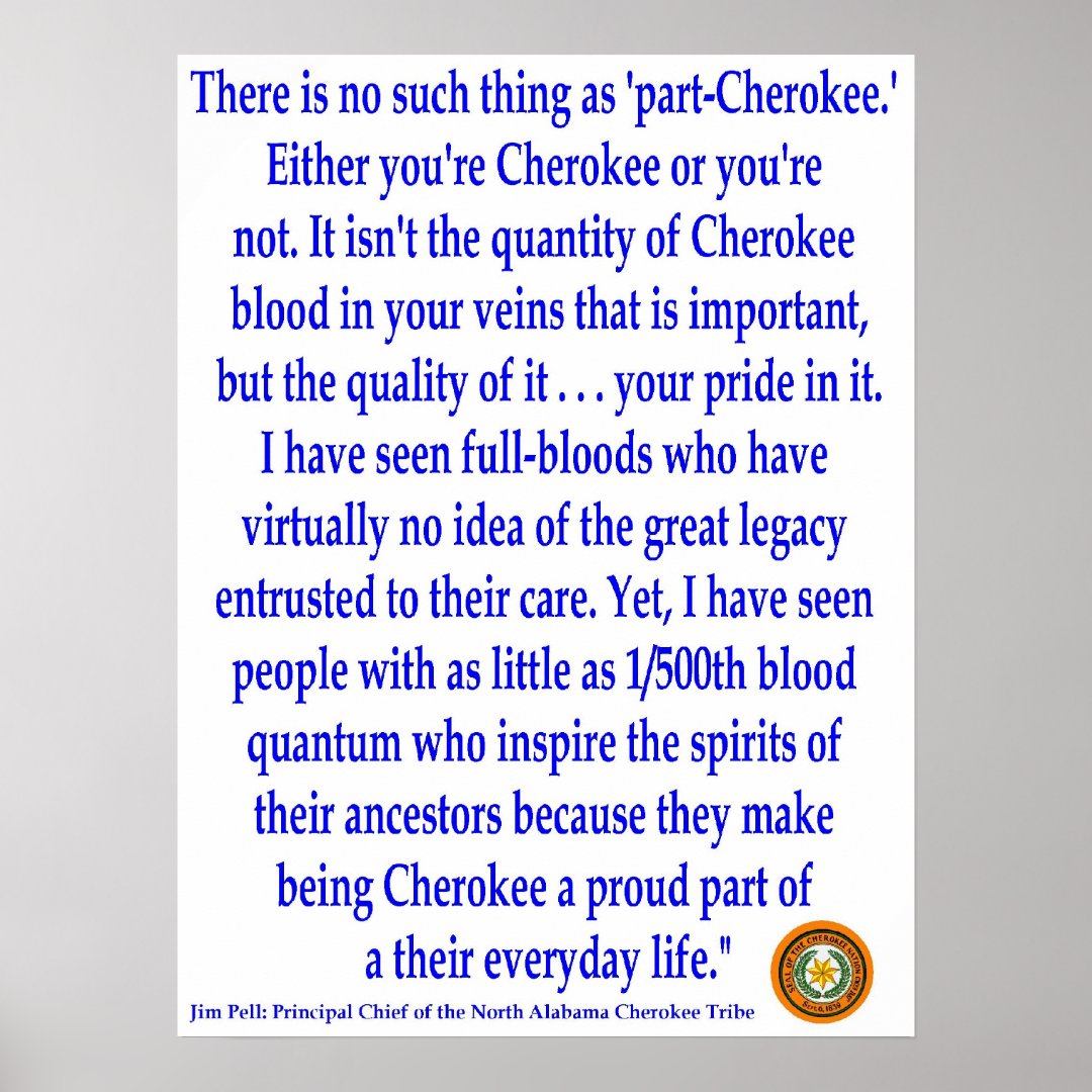 cherokee poster | Zazzle