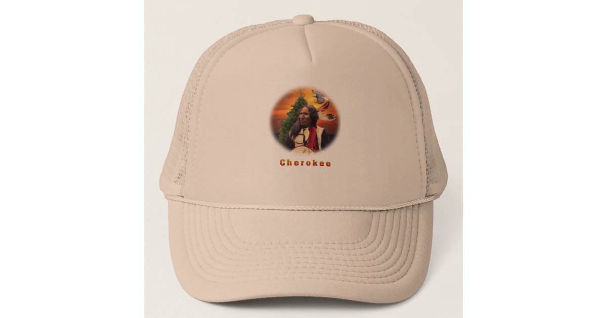 Cherokee Trucker Hat | Zazzle