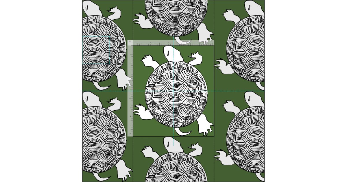 Cherokee Turtles Fabric | Zazzle