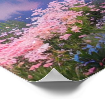 Cherry Blossom Bliss Poster | Zazzle