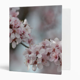 Cherry Blossom Floral Binder | Zazzle