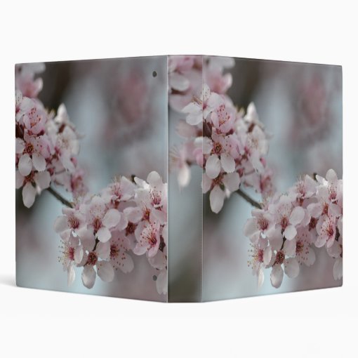 Cherry Blossom Floral Binder | Zazzle