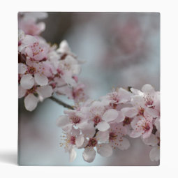 Cherry Blossom Floral Binder | Zazzle