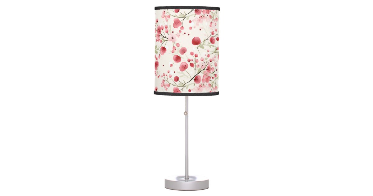 Cherry Blossom Lamp Shade Watercolor Sakura | Zazzle
