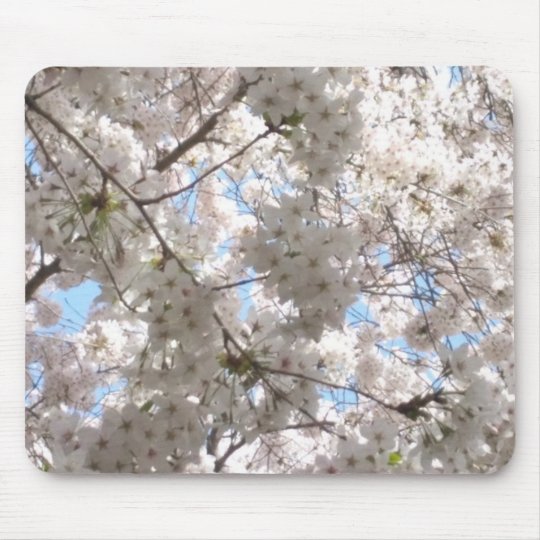 Cherry Blossom Mouse Pad | Zazzle.com