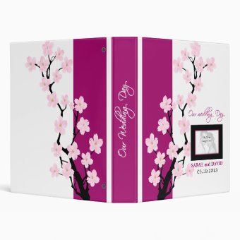 Cherry Blossom |Photo Keepsake Album Binder | Zazzle