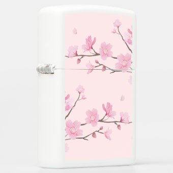 Cherry Blossom - Pink Zippo Lighter | Zazzle