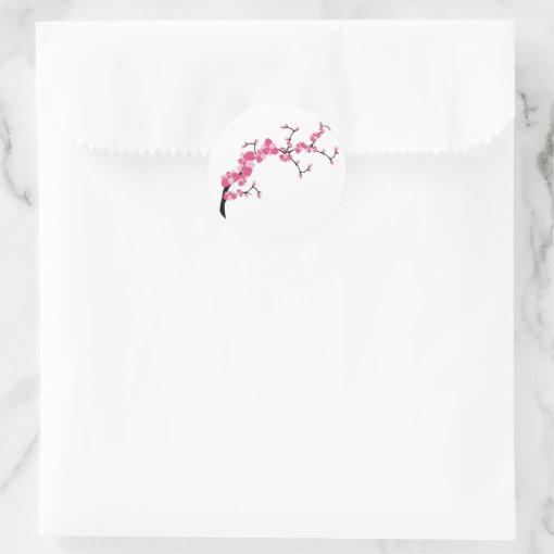 Cherry Blossom Tree Branch Stickers | Zazzle